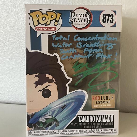 Funko | Design | Funko Pop Demon Slayer Tanjiro Kamado 873 Boxlunch ...